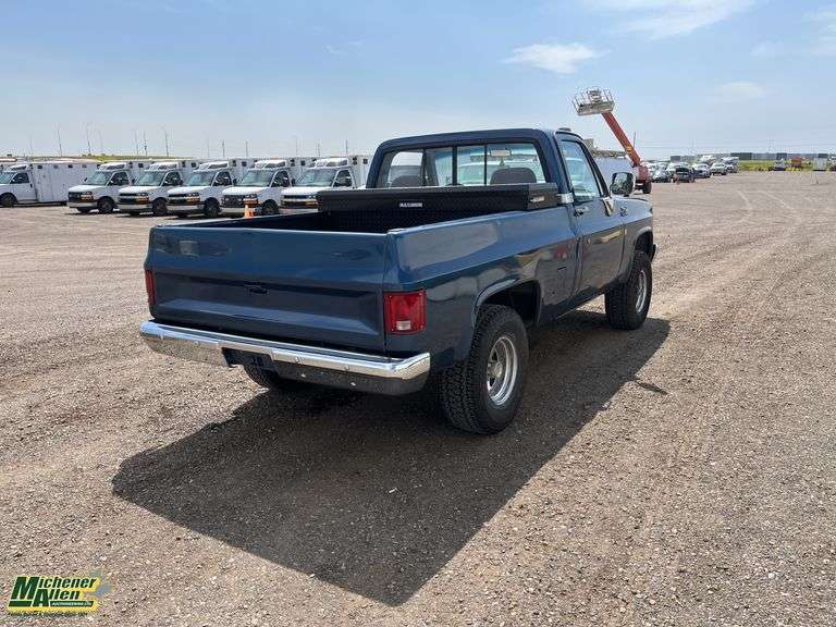 1984 GMC C/K 1500 Series 4x4 2dr K1500 4WD Standard Cab SB - Michener ...