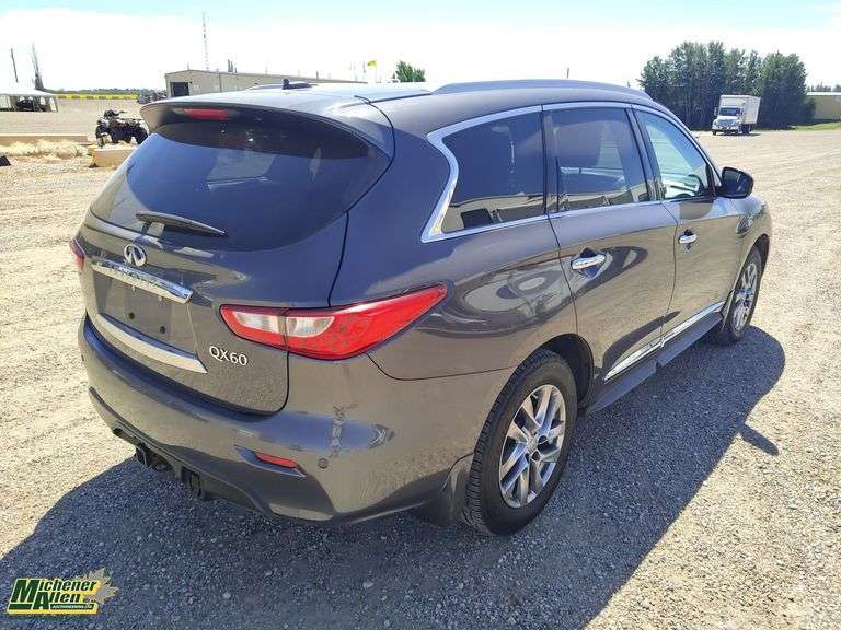 2014 Infiniti QX60 AWD 3rd Row SUV - Michener Allen Auctioneering Ltd