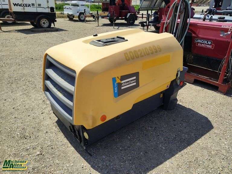 Atlas Copco XAS 110 Air Compressor - Michener Allen Auctioneering Ltd