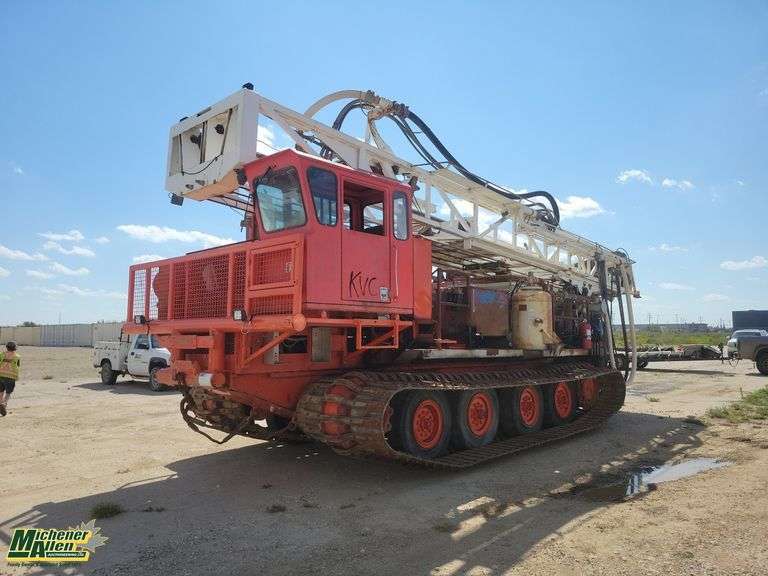 2009 Terra-Flex TF-360 Tracked Carrier Mounted Ingersoll Rand TH100 ...
