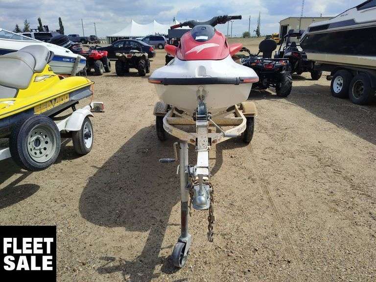 1997 Yamaha GP1200 Wave Runner PWC w Yacht Club Trailer Vin ...