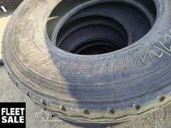 1 Bridgestone Tire 11R24.5 M775, 1 Goodyear 11R24.5, 1 Dunlop 11R22.5 ...