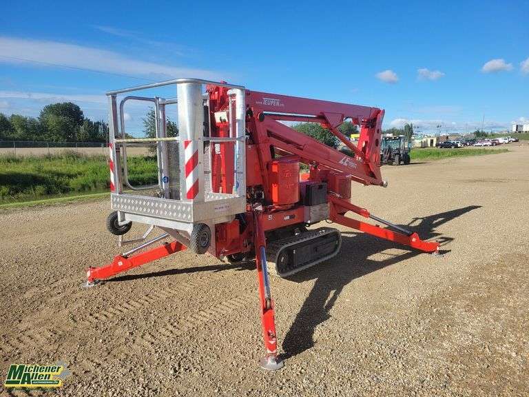 2009 Teupen Leo 15 GT Spider Narrow Track Lift 200 KG Boom Lift ...