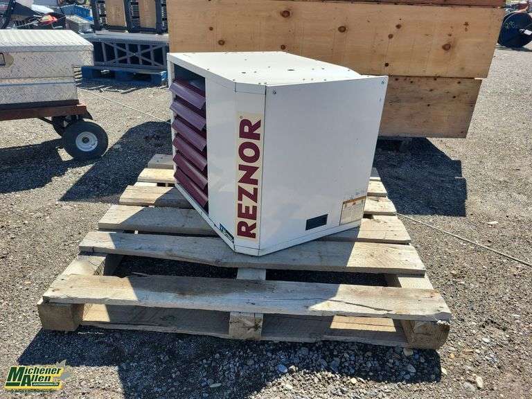 Reznor gas- fired unit heater - Michener Allen Auctioneering Ltd