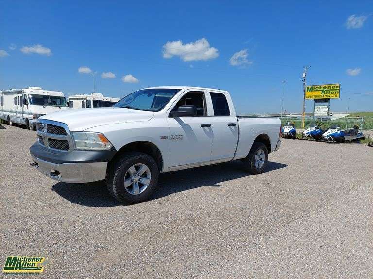 2017 Ram 1500 4x4 Tradesman 4dr Quad Cab 6.3 ft. SB Hemi - Michener ...