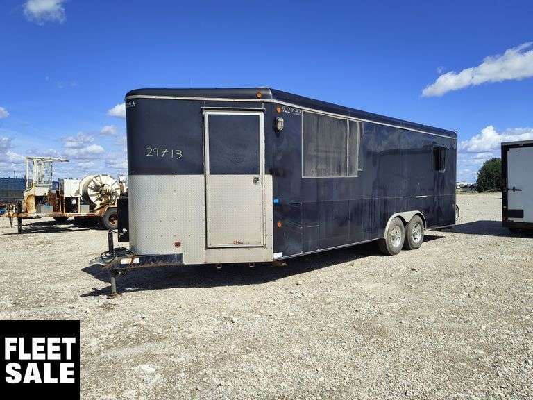 2005 Royal Cargo V Nose T/A 22ft Enclosed Trailer - Michener Allen ...