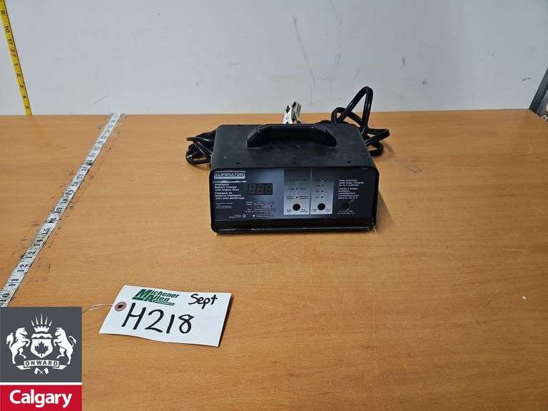 Battery Charger - Michener Allen Auctioneering Ltd