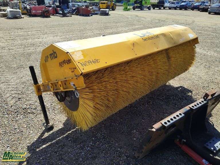 MB 85in Sweeper Skid Steer Attachment - Michener Allen Auctioneering Ltd