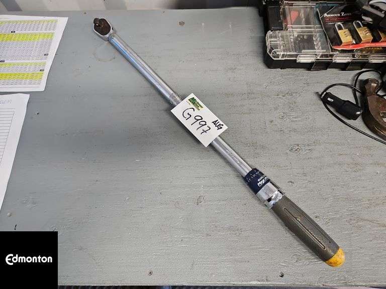 Mastercraft Torque Wrench- Qty.1 - Michener Allen Auctioneering Ltd