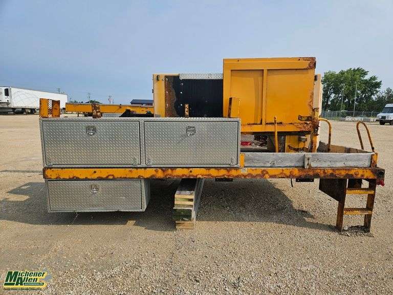 Brand FX Service Body With Crane - Michener Allen Auctioneering Ltd