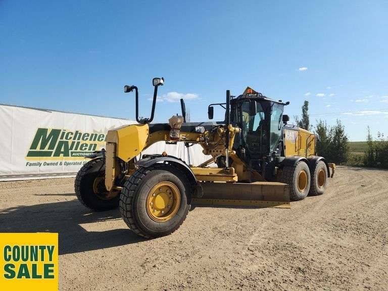 2020 Caterpillar 150 AWD Grader Ripper/Scarifier, Snow Wing - Michener ...
