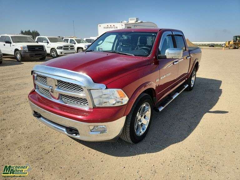 2012 Ram 1500 Laramie 4x4 Crew Cab SB - Michener Allen Auctioneering Ltd