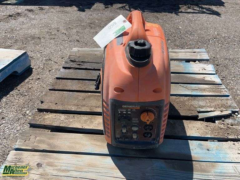 GP2200i Run Quiet Generac Generator - Michener Allen Auctioneering Ltd