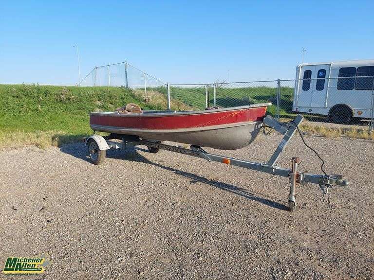 Naden N-112 Aluminum 12ft. Fishing Boat w/2004 EZ Loader S/A Trailer ...