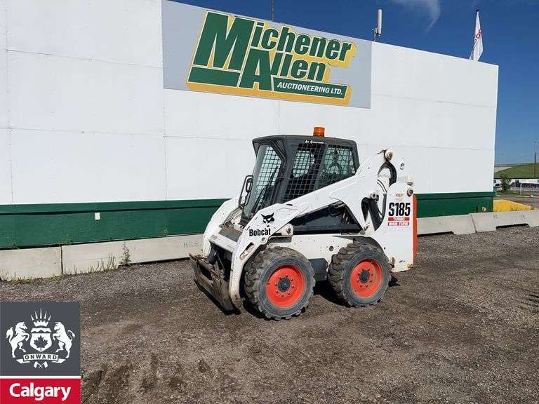 2005 Bobcat S185 Rubber Tired Skid Steer - Michener Allen Auctioneering Ltd