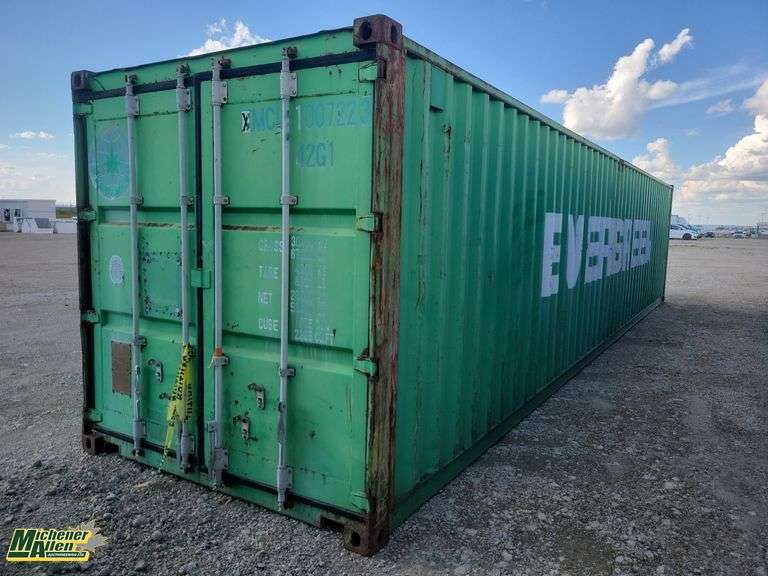 40' 1 Door Multi Use Sea Container - Michener Allen Auctioneering Ltd