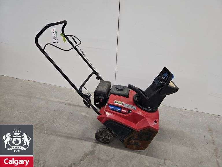 Toro Snow Blower - Michener Allen Auctioneering Ltd