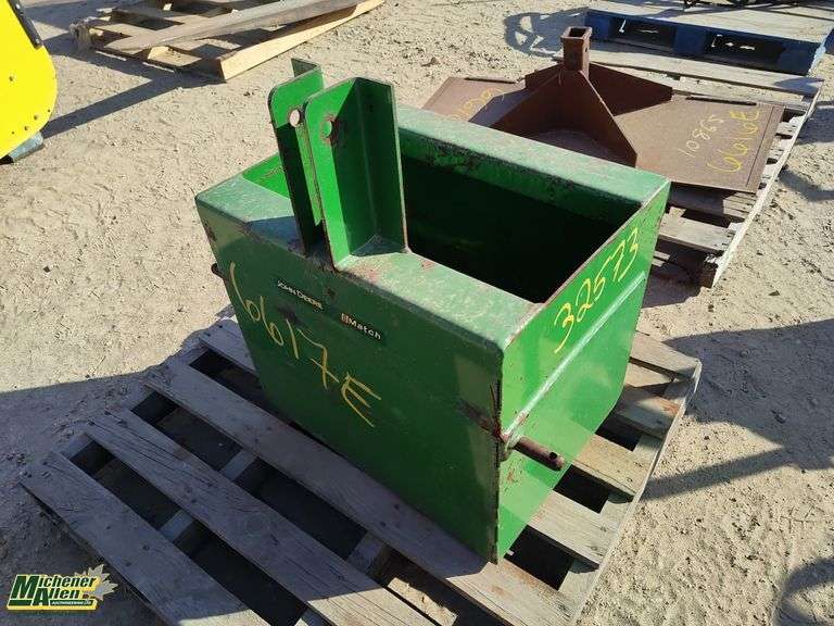 John Deere Counter Weight Ballast Box - Michener Allen Auctioneering Ltd