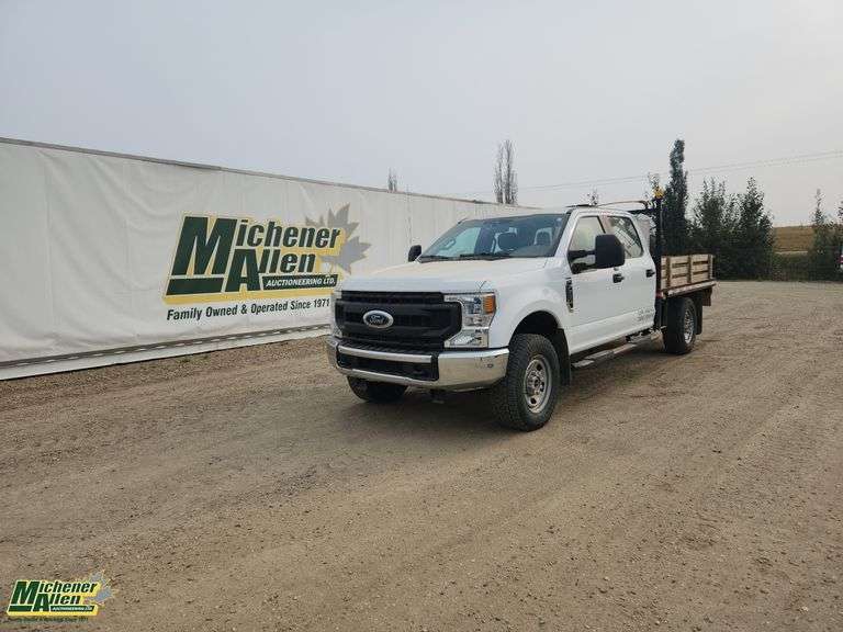 2021 Ford F-350 Super Duty 4x4 S/A Deck Truck - Michener Allen ...