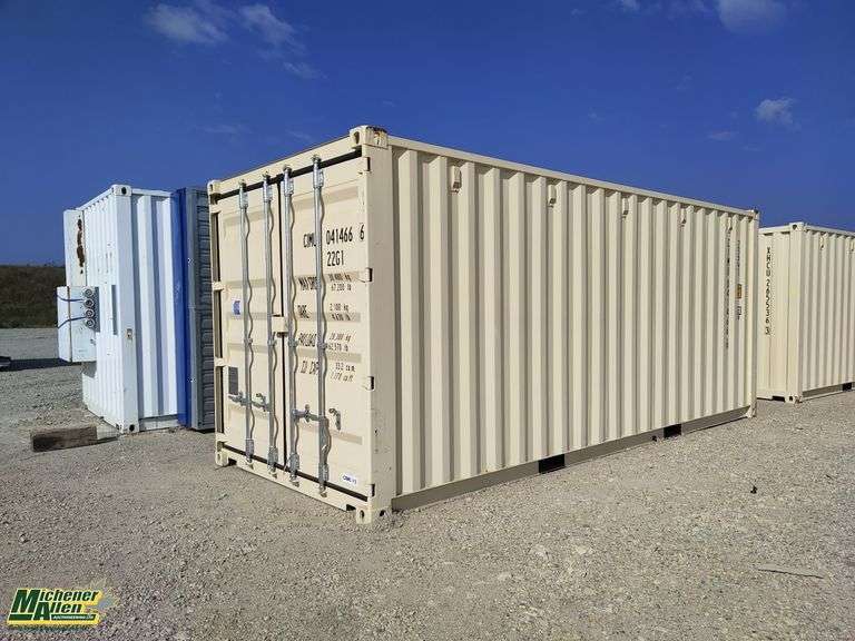20' 1 Door Single Use Sea Container - Michener Allen Auctioneering Ltd