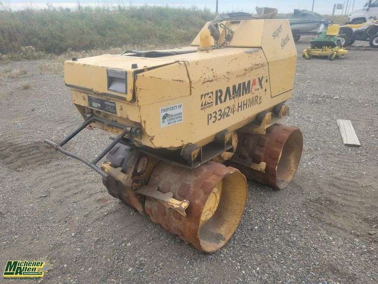 Non-Operable 2006 RAMMAX Padfoot Compactor - Michener Allen ...