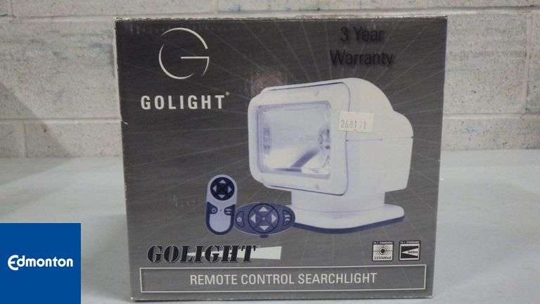 Golight Remote Control Searchlight ***NOT TESTED*** - Michener Allen ...