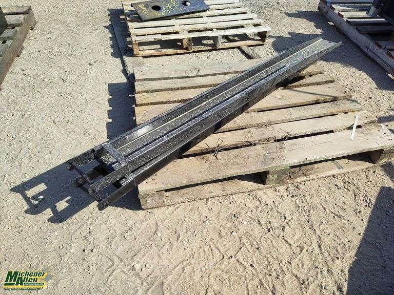 Pair of Unused 6ft Fork Extensions - Michener Allen Auctioneering Ltd