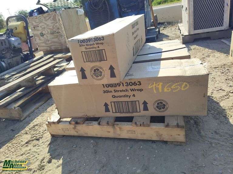 16 Rolls of 30In x 1000Ft Stretch Wrap in Boxes - Michener Allen ...