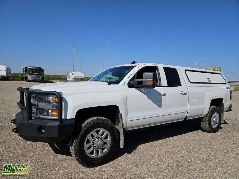 2019 Chevrolet Silverado 2500HD 4x4 LT 4dr Double Cab 8ft. LB w/Canopy ...