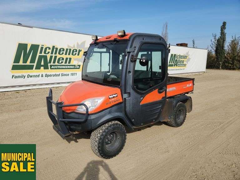 2013 Kubota RTV 1100 4x4 - Michener Allen Auctioneering Ltd