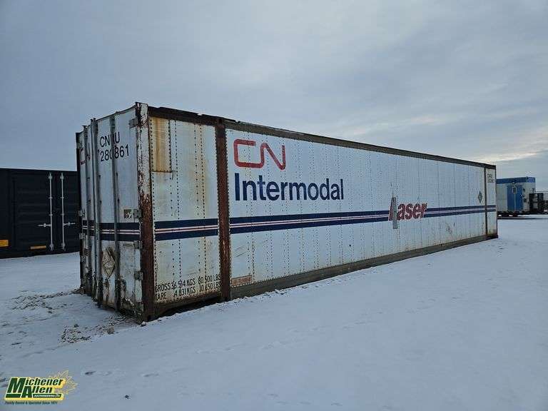 48' 1 Door Multi Use Sea Container - Michener Allen Auctioneering Ltd