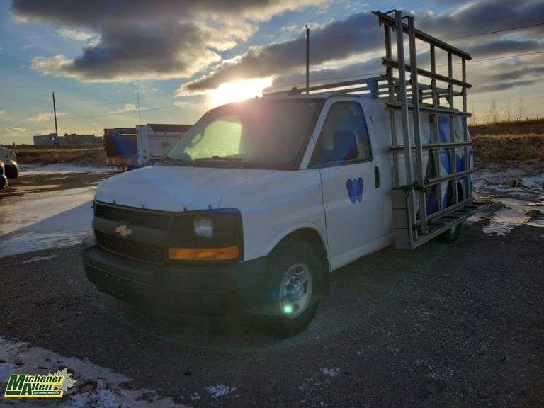 Non-Operable 2017 Chevrolet Express Cargo Van - Michener Allen ...