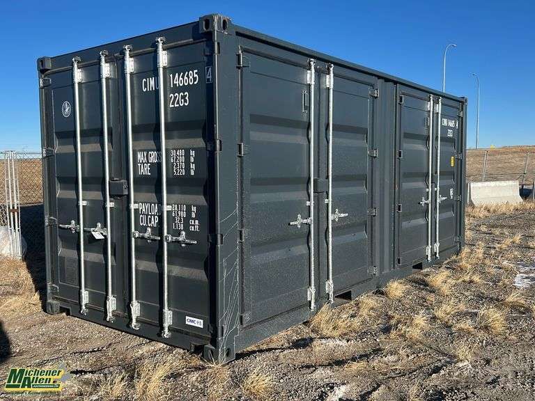 20' 3 Door Single Use Sea Container - Michener Allen Auctioneering Ltd