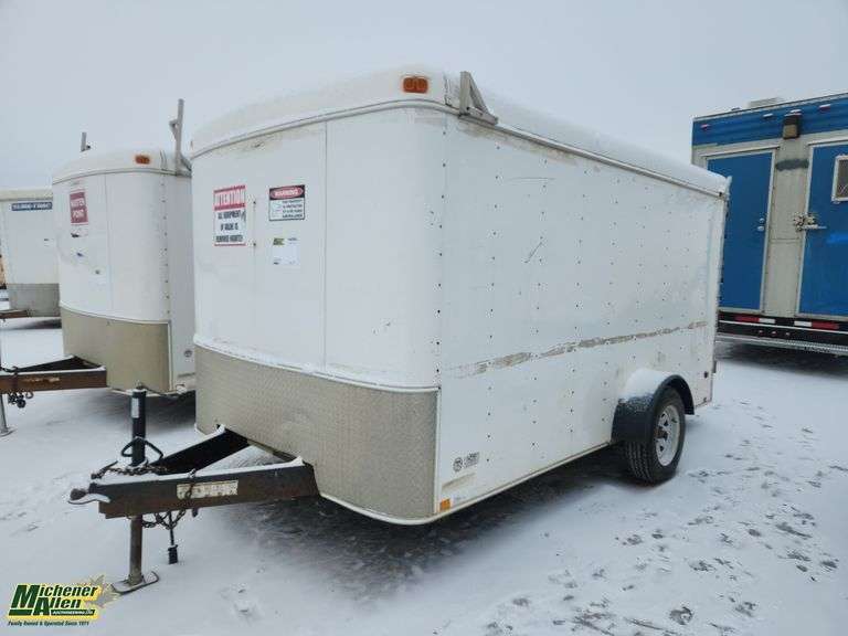 Custom Built 2006 UFA S/A 12 ft. 6 in. Enclosed Trailer - Michener ...