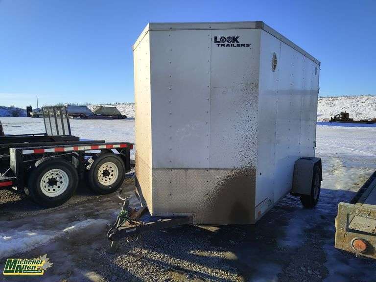 2023 Look Trailers LSCAB6.0x10S12FF S/A 10ft Enclosed Trailer ...