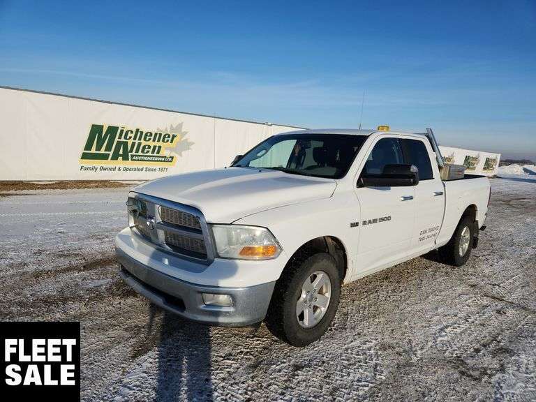 2012 Ram 1500 4x4 SLT 4dr Quad Cab 6.3 ft. SB Pickup - Michener Allen ...