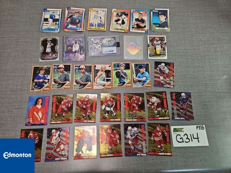 Assorted Collectible Cards - Qty 1 *Sample Pictured* - Michener Allen ...