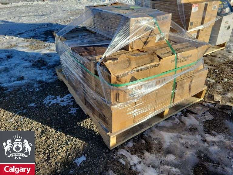 Pallet of Ramuc EP Hi Buid Epoxy - Michener Allen Auctioneering Ltd