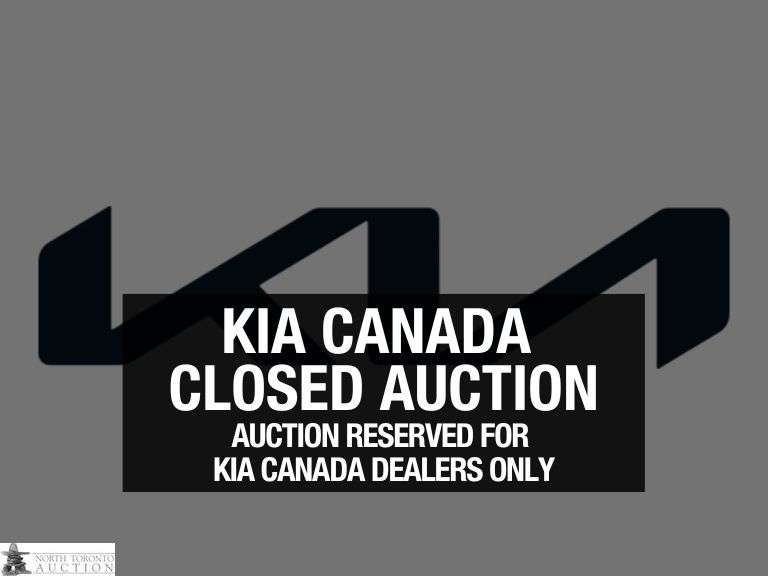 January 20, 2026 Kia Canada Closed Auction - Toronto - North Toronto ...