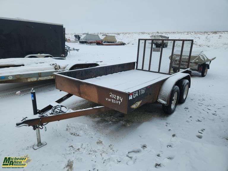2006 H&H Trailers T/A 12 ft. 4 in. Landscape Trailer - Michener Allen ...