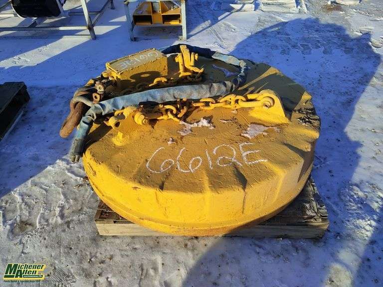 46in Wide Scrap Magnet Excavator Attachment - Michener Allen ...