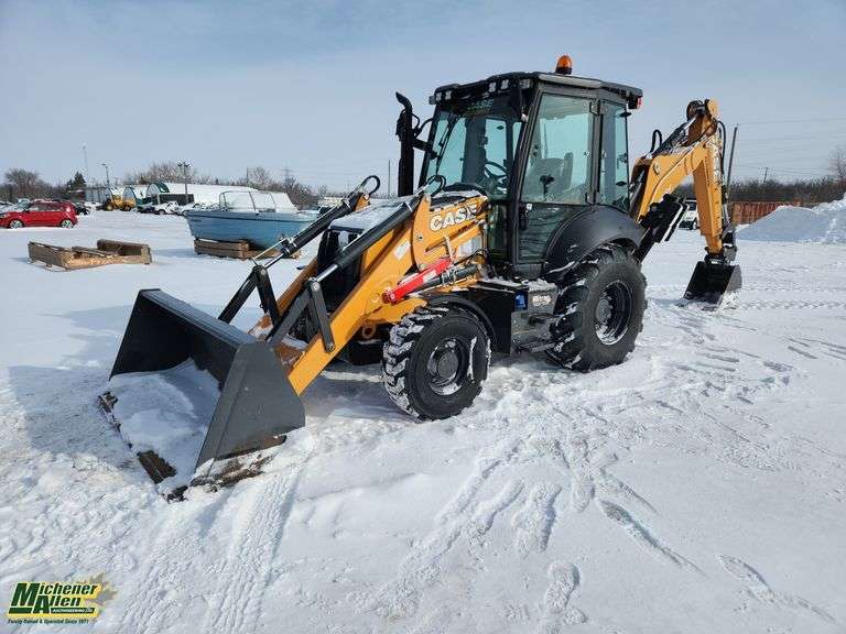 2023 Case 580SV 4x4 Loader Backhoe - Michener Allen Auctioneering Ltd