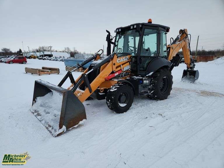 2023 Case 580SV 4x4 Loader Backhoe - Michener Allen Auctioneering Ltd
