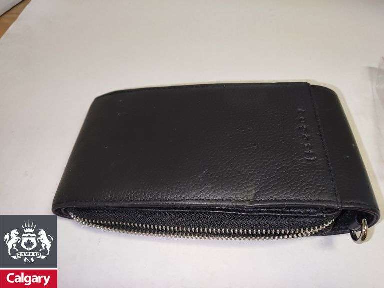 Black Leather Bugatti bag - Michener Allen Auctioneering Ltd