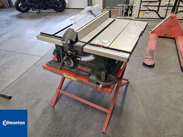 Bosch 4000 10in Table Saw with Stand - Qty 1 - Michener Allen ...
