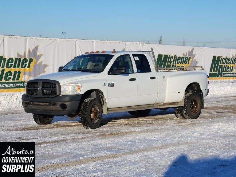 2008 Dodge Ram 3500 4x4 SLT 4dr Quad Cab 8 ft. LB DRW - Michener Allen ...