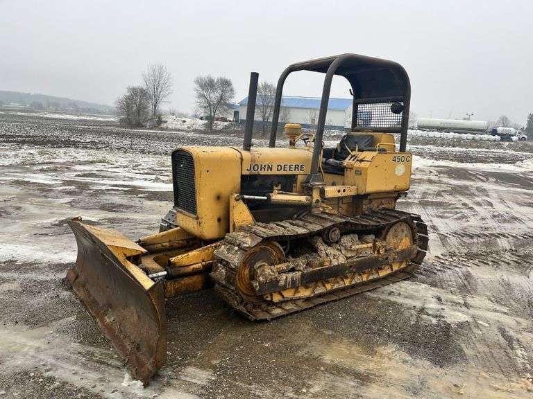 John Deere 450C Crawler Dozer - Miedema Auctioneering