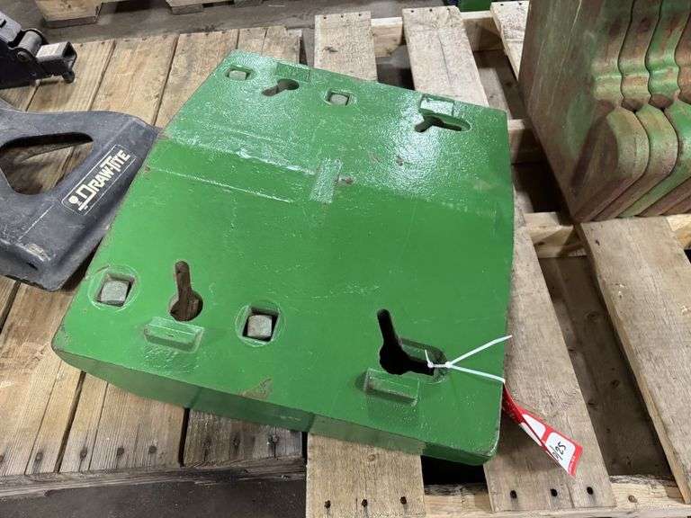 John Deere 55 Series Double Stack Weight Bracket - Miedema Auctioneering