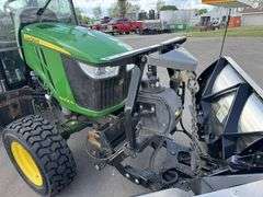 2014 JOHN DEERE 4066R TRACTOR WITH SNOW PLOW & BACK BLADE - Miedema ...