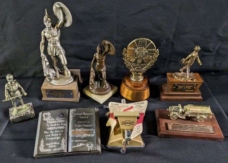 CHEVROLET DEALERSHIP SALES AWARDS 1938 TO 1970 - Millers Auction Co.